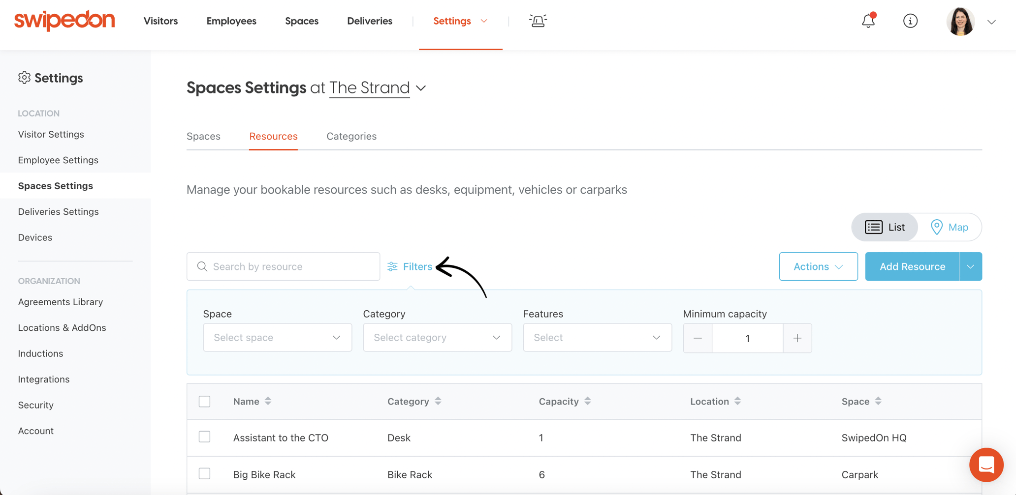 How to download QR codes for resources